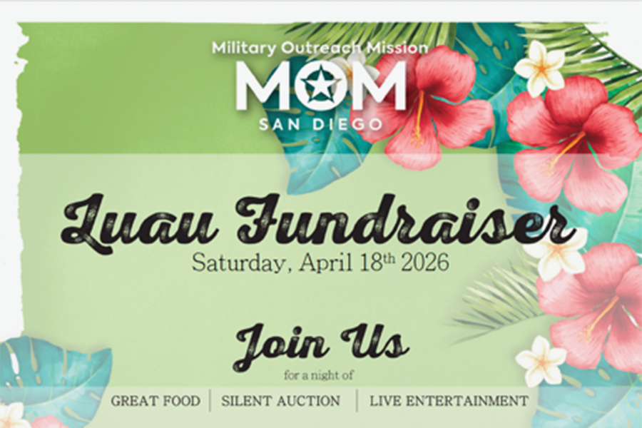 MOM-SD 2026 Luau is coming soon - Military Outreach Mission San Diego